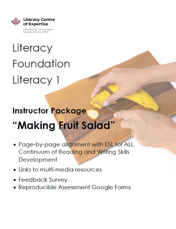 Making Fruit Salad Module – Literacy Centre of Expertise