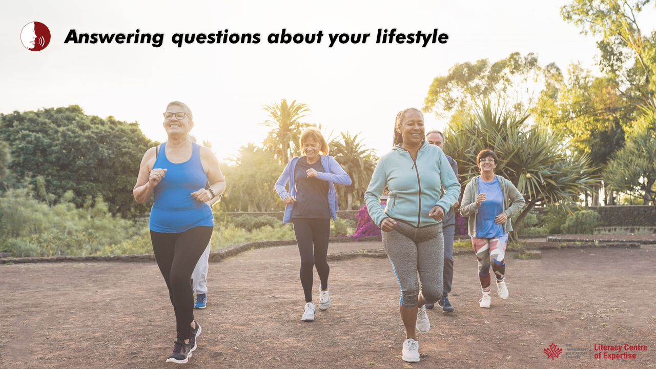 Healthy Lifestyle – Literacy Centre of Expertise