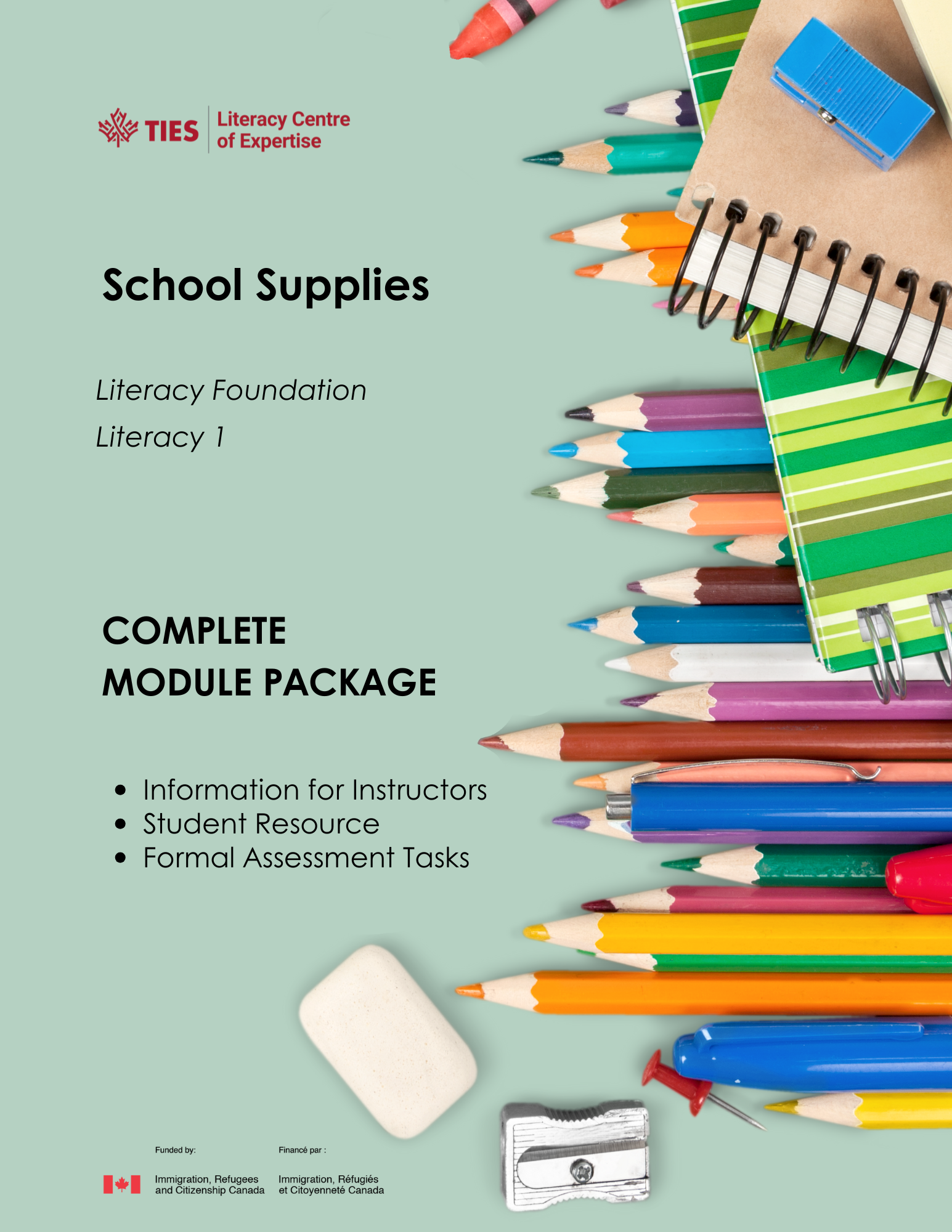 School Supplies – Literacy Centre of Expertise
