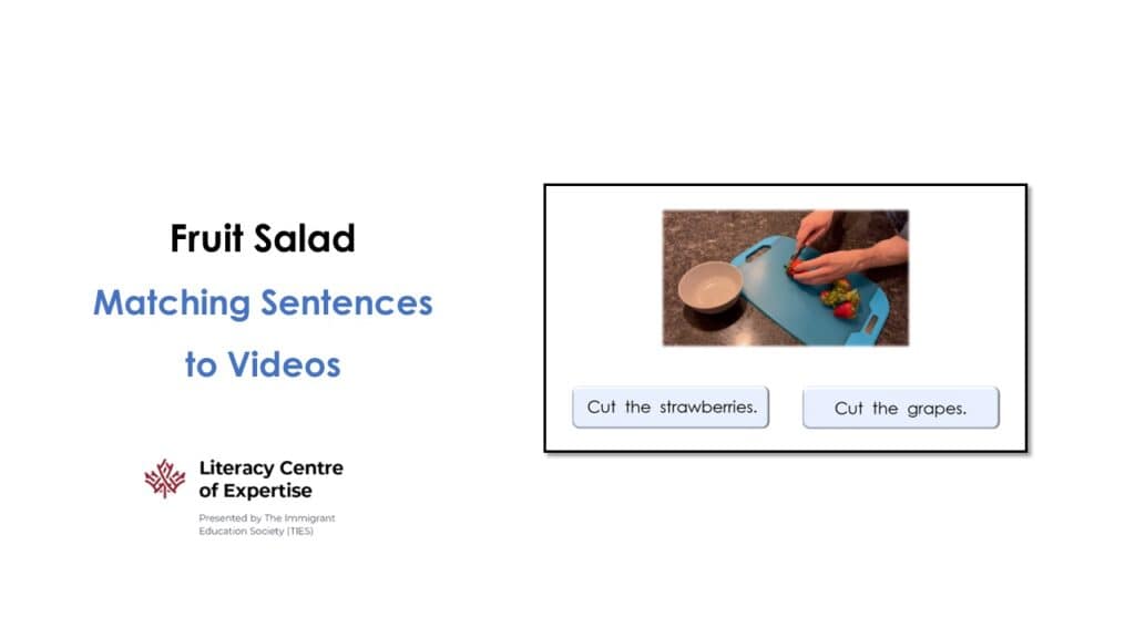Making Fruit Salad - TIES